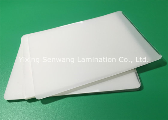 Glossy Pouch Laminating Film Reducing Reflection / Glare For Credit Card