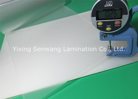 10Mil Clear Laminating Pouches 250 Microns , File Size Laminating Sleeves Pouches