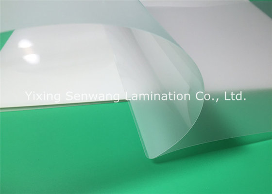 10Mil Clear Laminating Pouches 250 Microns , File Size Laminating Sleeves Pouches