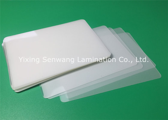 School Office Pouch Laminating Film Gloss 3 Mil Laminating Sheets Card Size