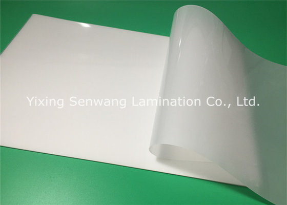 Glossy PET Pouch Laminating Film Glossy Preventing Alteration For Documents Cards