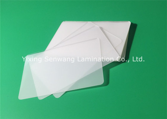 Waterproof Pouch Laminating Film , 200 Micron Laminating Pouches Credit Card Size
