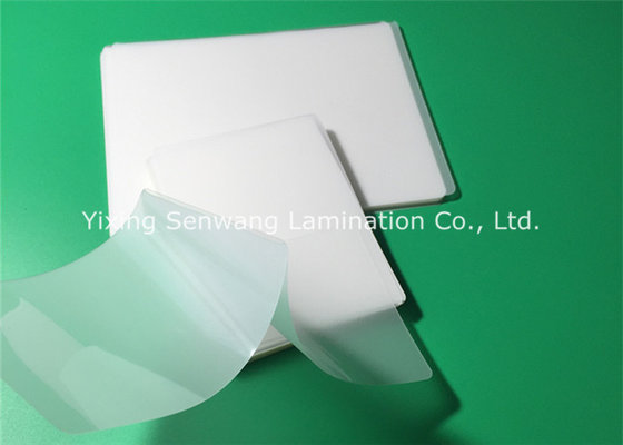 Waterproof Pouch Laminating Film , 200 Micron Laminating Pouches Credit Card Size