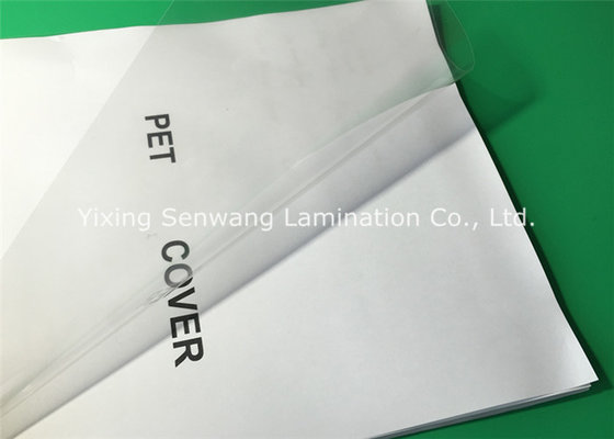 175 Micron Polyester Book Binding Cover , Clear Report Cover Sheets