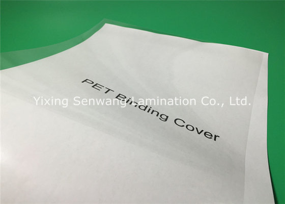 Glossy A4 Transparent Binding Covers Rub Resistance For Employee Handbooks