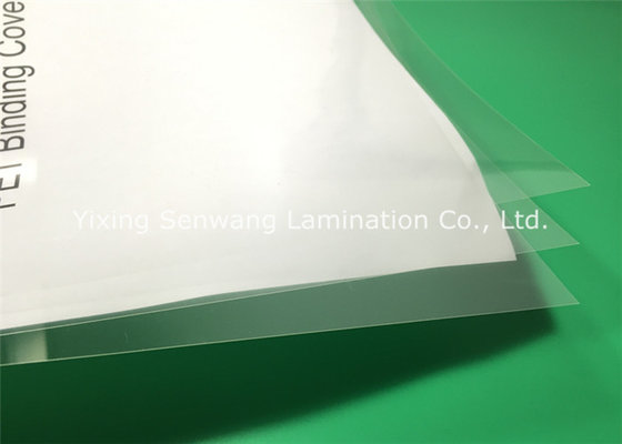 Glossy A4 Transparent Binding Covers Rub Resistance For Employee Handbooks