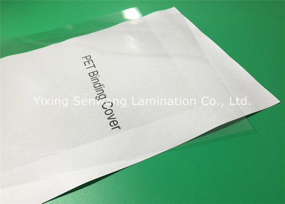 Glossy A4 Transparent Binding Covers Rub Resistance For Employee Handbooks