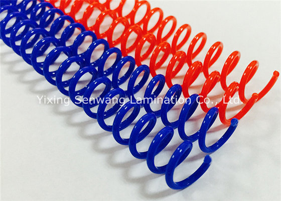 Colorful  Spiral Binding Coils 48 Rings For Proposals, Reports, Manuals Binding