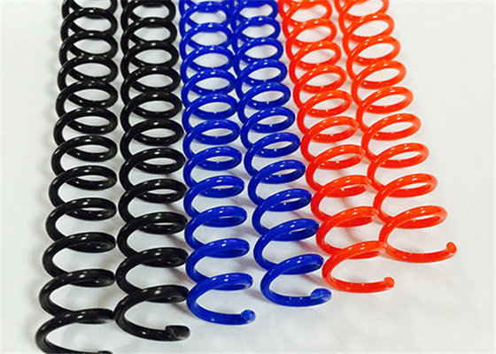 Colorful  Spiral Binding Coils 48 Rings For Proposals, Reports, Manuals Binding