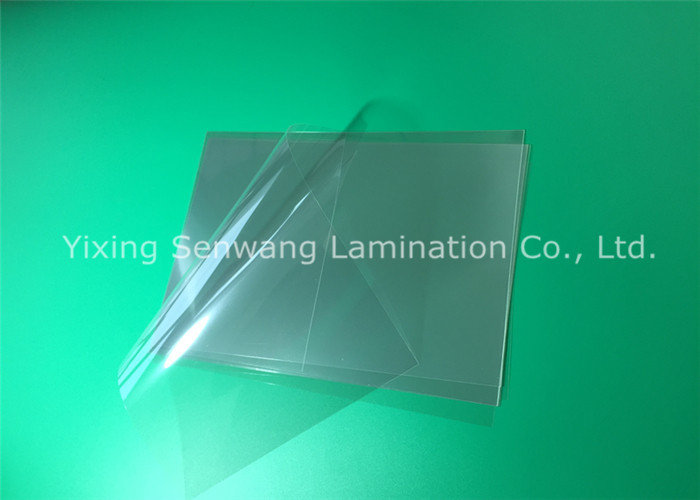 6 Mil Transparent Binding Covers 148 x 210 mm Abrasion Work With Comb