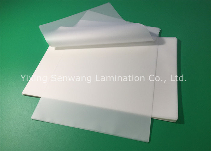 80 Mic Matte Lamination Film A4 Laminating Sheets With 1/8 " Round Corner