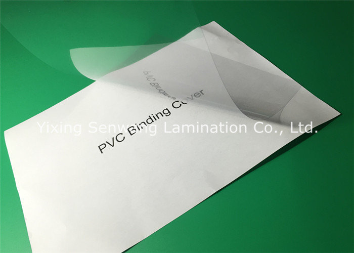 Glossy Book PVC Binding Covers A4 0.20 mm Thickness For Business Reports