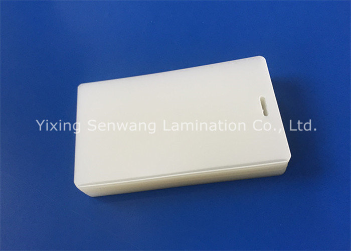 Moisture Proof Slotted Laminating Pouches 125mic 150 Micron For Luggage Tags