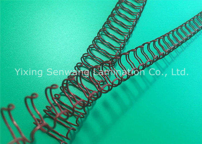 Products Catalogs Red Double Wire O Binding With 100 Pages Paper 1/2"