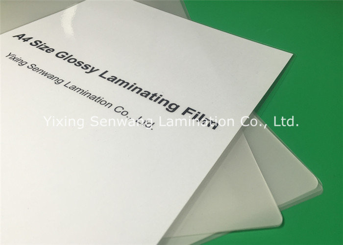 A4 sacchetti trasparenti di laminazione del laminato plastico dei sacchetti da 80 micron 100 pc per pacchetto