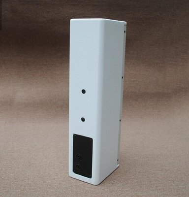 L454 Compact Column PA Speaker 4.5 Inch White Slim Loudspeaker Point Source Speaker