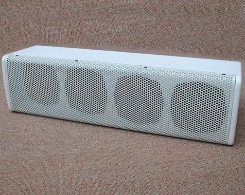 L454 Compact Column PA Speaker 4.5 Inch White Slim Loudspeaker Point Source Speaker