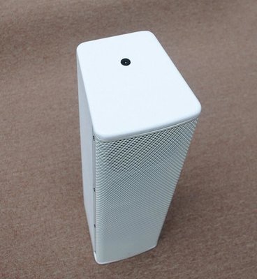 L454 Compact Column PA Speaker 4.5 Inch White Slim Loudspeaker Point Source Speaker