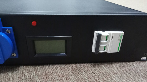 PSB12 powavesound power supply distribution box 1 in 12 out with LCD screen