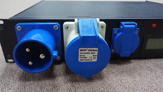 PSB12 powavesound power supply distribution box 1 in 12 out with LCD screen