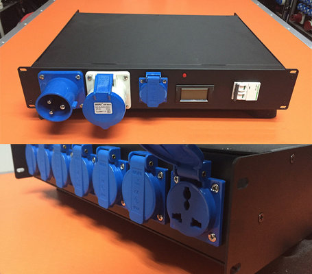 PSB12 powavesound power supply distribution box 1 in 12 out with LCD screen