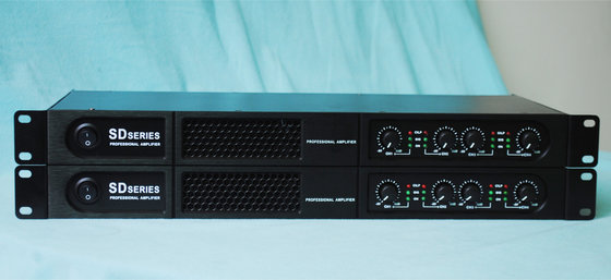 Powavesound SD series 1U class D power amplifier 2/4 channel audio amplifier board China factory