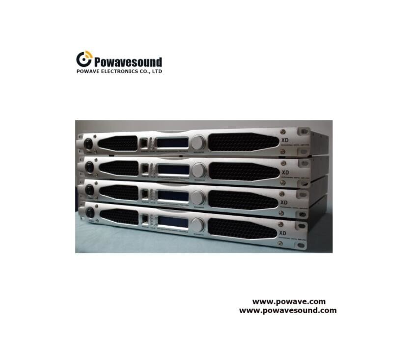 XD series 1 U 2 channel digital power amplifier DSP control class D karaoke amplifier professional factory