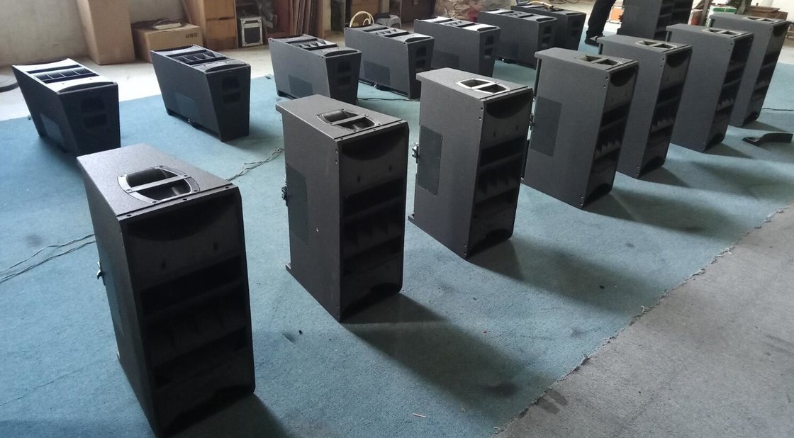 V8 Three way passive line array system dual 10 inch sound system speaker box active optional