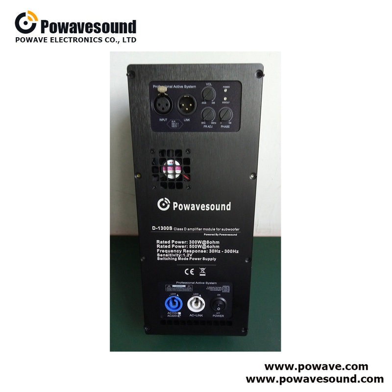 D-1300S, speaker power amplifier module class D plate amplifier for subwoofer