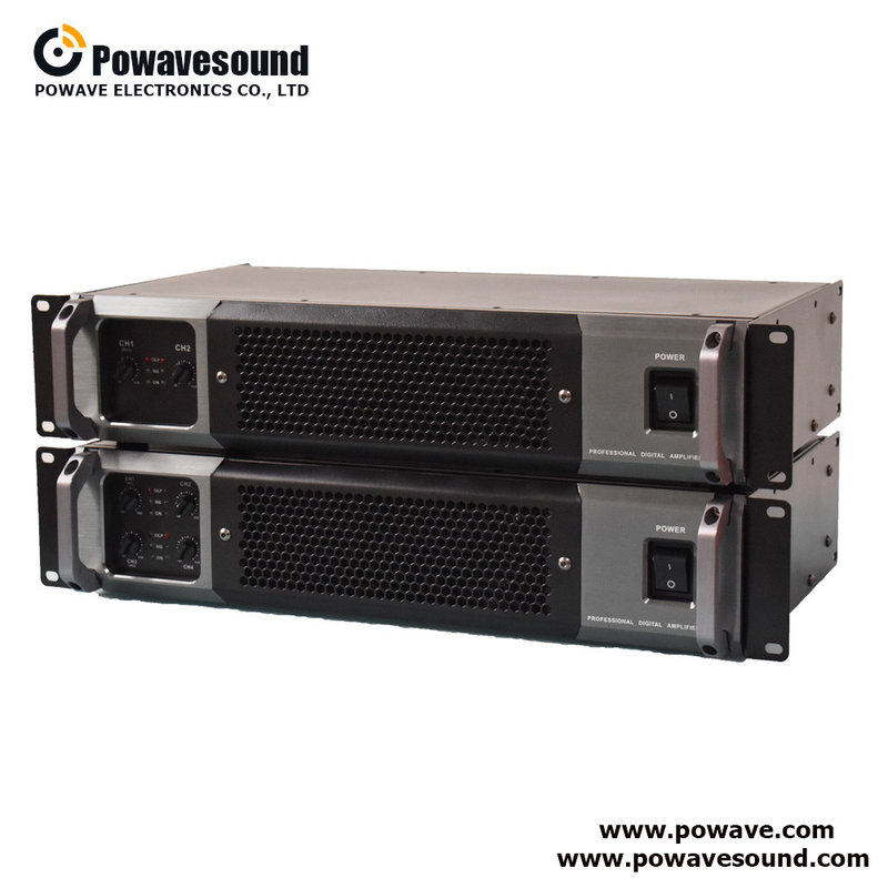 T series 2U digital power amplifier 2CH, 4CH class D amplifier factory directly