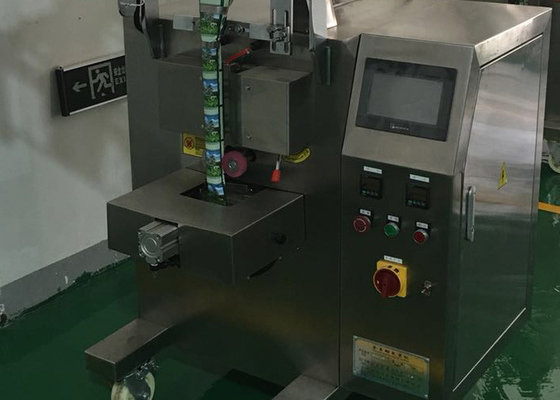 Automatic Strip Packaging Machine / Bag Soap Packing Machine With Oblique Auger Filling
