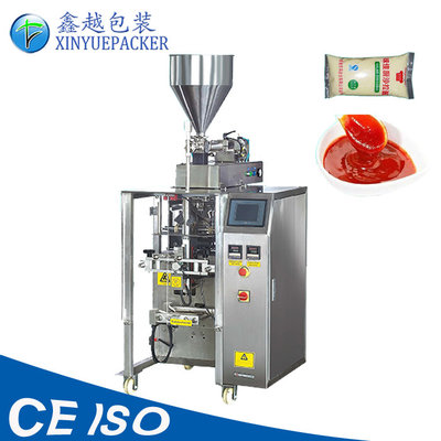 Large Pouch Automatic Sauce Packing Machine / 500g 1 KG Pouch Packing Machine