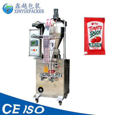 Multi Purpose Automatic Sauce Packing Machine / Bag Filling And Sealing Machine