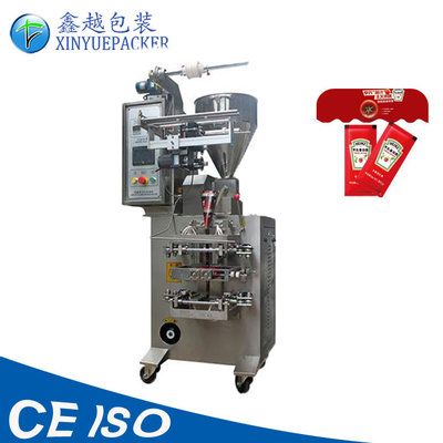 High Capacity Tomato Ketchup Pouch Packing Machine 4 Sides Bag Sealing