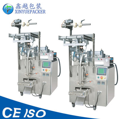Easy Operation Water Pouch Packing Machine , Paste Packing Machine With High Packing Rate