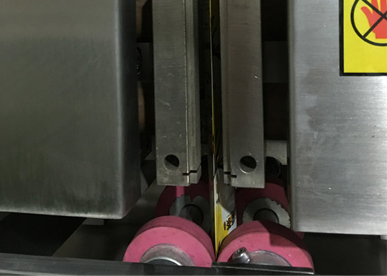 Fully Automatic Liquid Packaging Machine 4 Sides Sealing For Chemical / Medicine Industries
