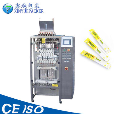 Multi Lane Vertical Form Fill Seal Packaging Machines / Honey Stick Packing Machine