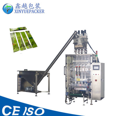 4 Lanes 6 Lanes Automatic Powder Packing Machine , Customized Grain Packing Machine