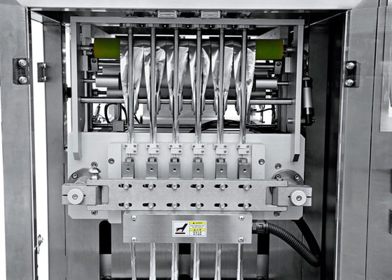 Compact Structure Multi Lane Packaging Machine For Powder / Sauce / Liquid