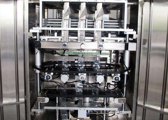 High Accuracy Stick Packaging Equipment / Multi Lane Liquid Stick Pack Machine