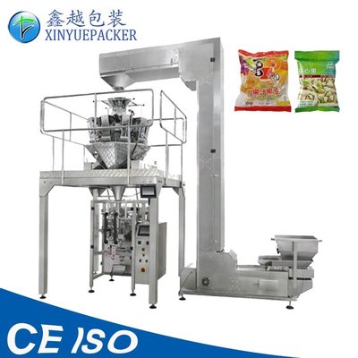 Fully Automation Multihead Weigher Packing Machine Easy Operation Nuts Packaging Machine