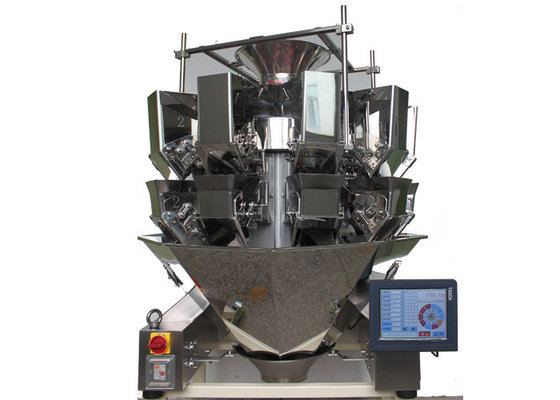 Multi Head Automatic Weighing And Filling Machine , Potato Chips Packing Machine