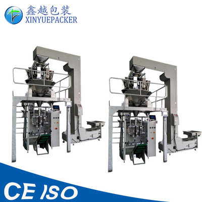 XY-A 10 Heads Snack Food Packaging Machine Quantitative Weighing For Granules
