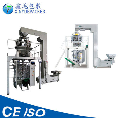 Accurate Dosing Multihead Weigher Packing Machine Automation Pneumatic Driven