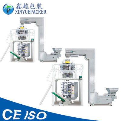 High Accuracy Vertical Pouch Packing Machine , Stainless Steel Multi Head Packing Machine