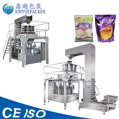 Accurate Weighing Rotary Pouch Packing Machine Dimension 4600X2200X3700mm