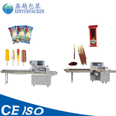 High Speed Pillow Packing Machine Simple Structure Ice Cream Packaging Machine