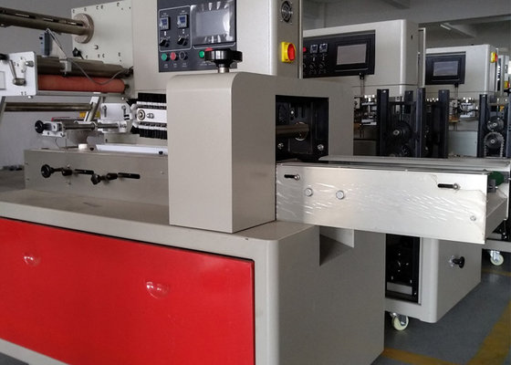 Multi Functional Pillow Packing Machine PLC Control Automatic Horizontal Flow Wrap Machine