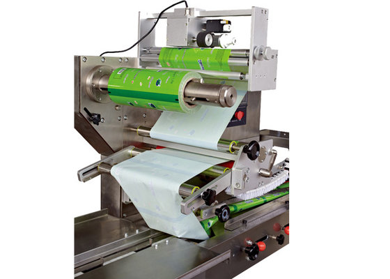 Horizontal Automatic Biscuit Packing Machine , Cookies Packaging Machine