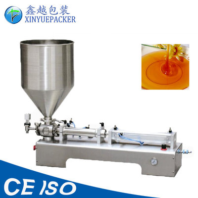 Pneumatic Type Semi Automatic Cream Filling Machine With Stainless Steel 304 Material